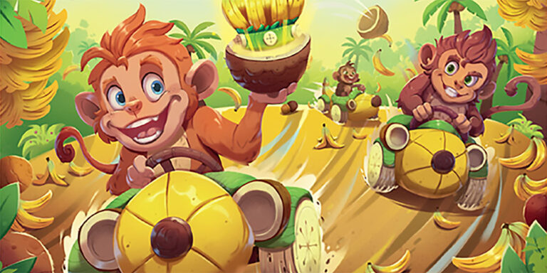 Coco Crazy Bananas! - Junglens sjoveste kapløb - Spilbræt.dk